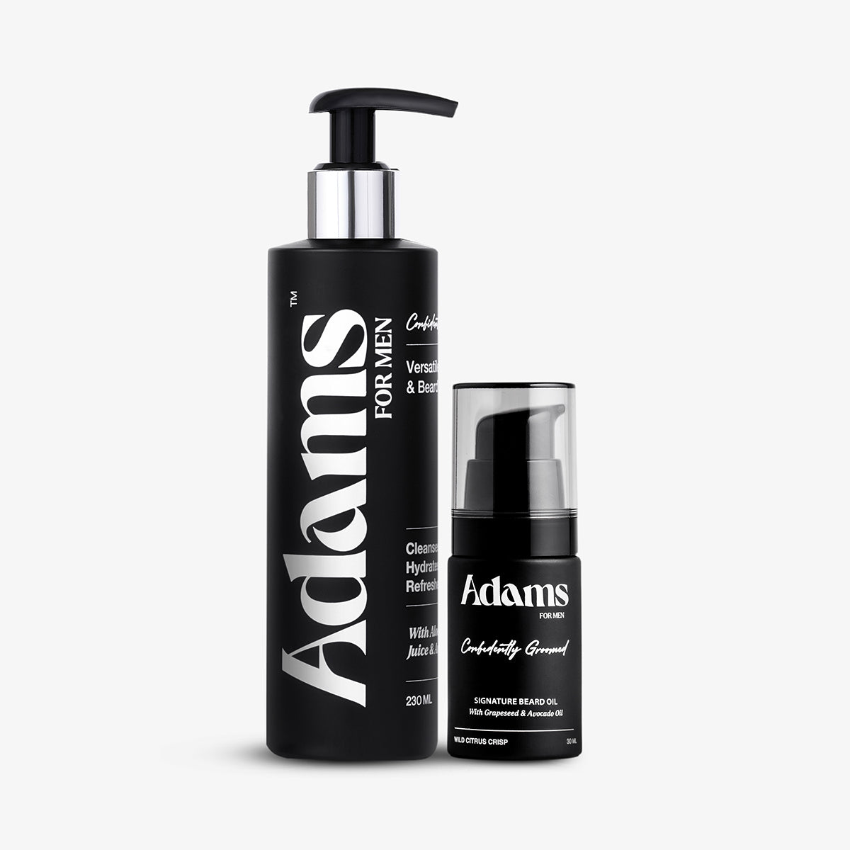 Face & Beard Kit – Adams For Men
